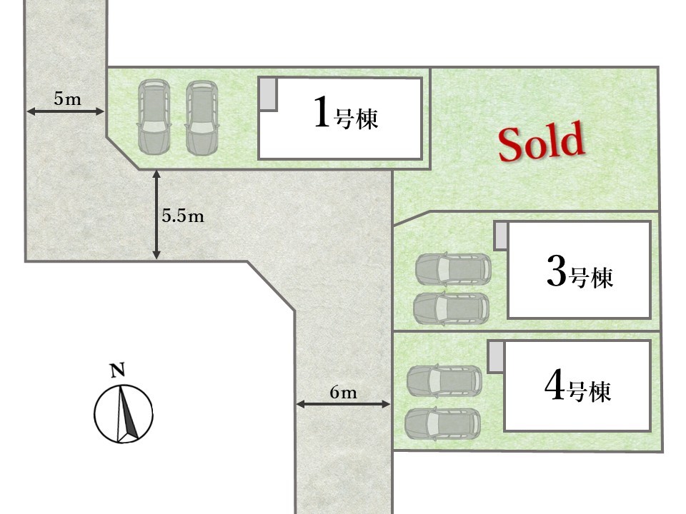 三鷹市上連雀9丁目 新築分譲住宅 全4棟[20000424759]｜新築一戸建て情報｜Replus（リプラス）｜東京23区・多摩エリアの不動産情報・売買はReplus 株式会社